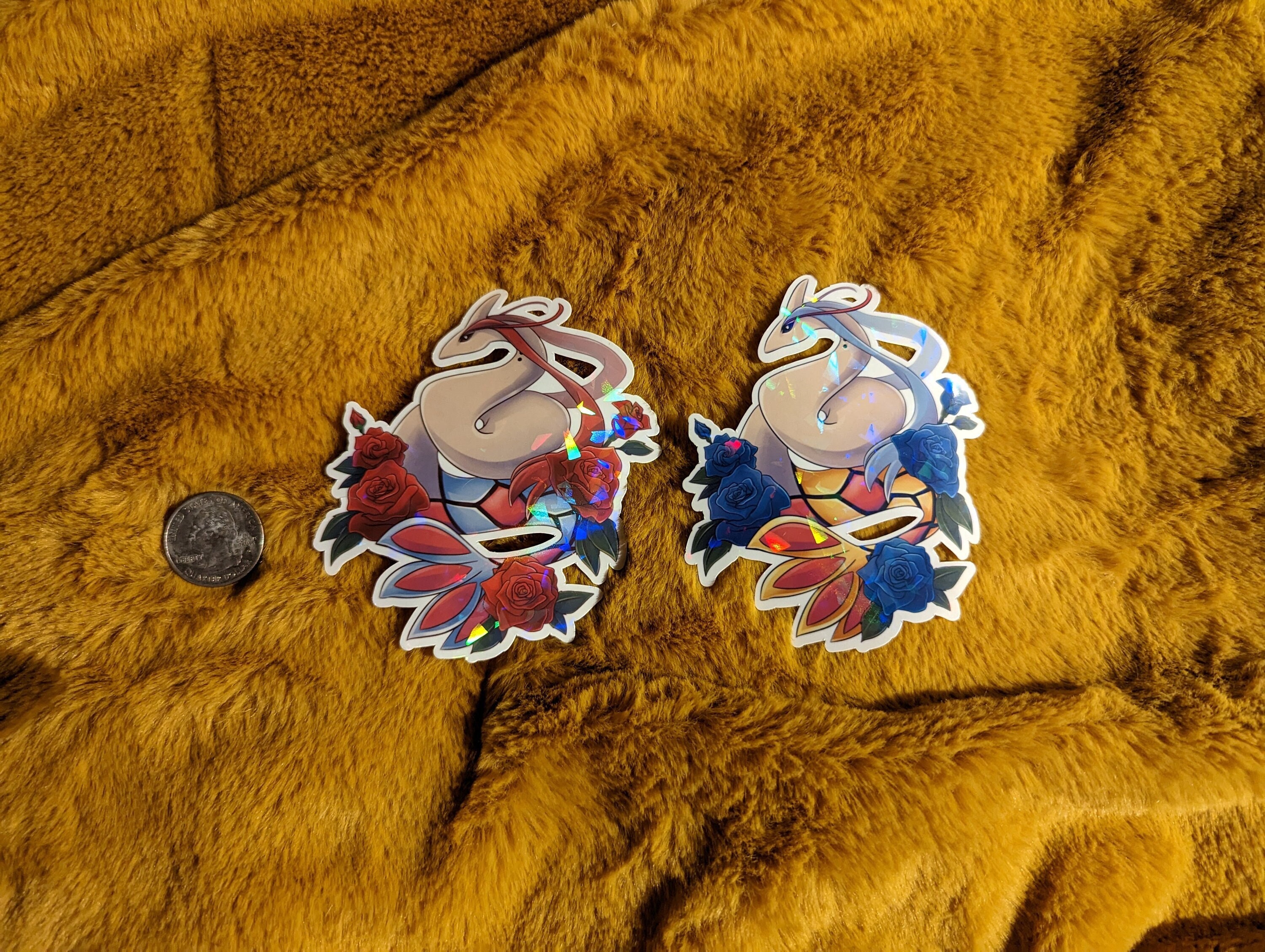 Holographic Milotic Sticker - Etsy