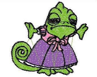 Rapunzel Pes Embroidery - Etsy
