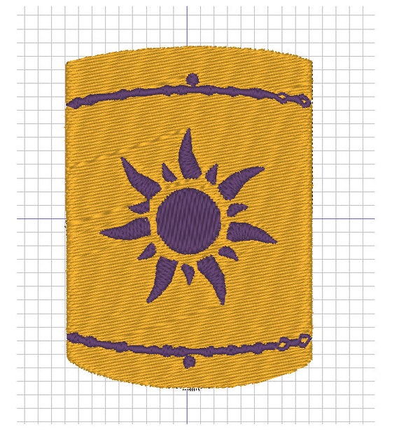 Tangled Lantern Rapunzel Embroidery Design PES JEF HUS and - Etsy
