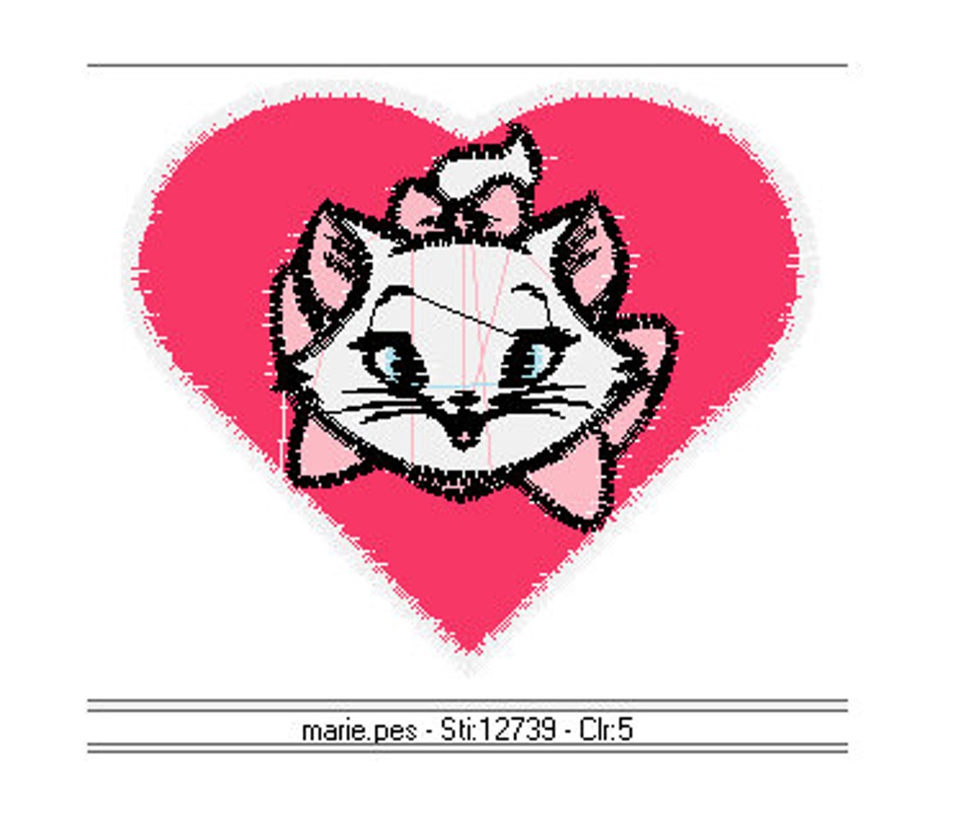 Marie Embroidery Design PES, JEF, HUS and More - Etsy