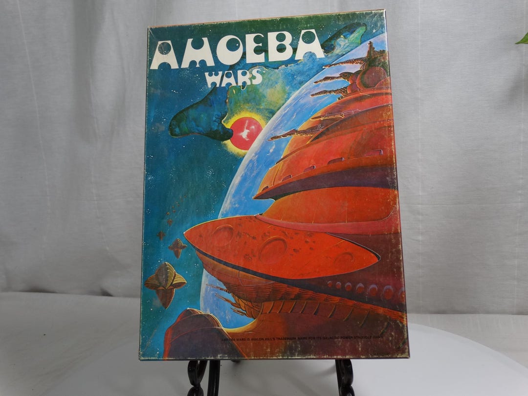 Vintage Amoeba Board Game - Etsy