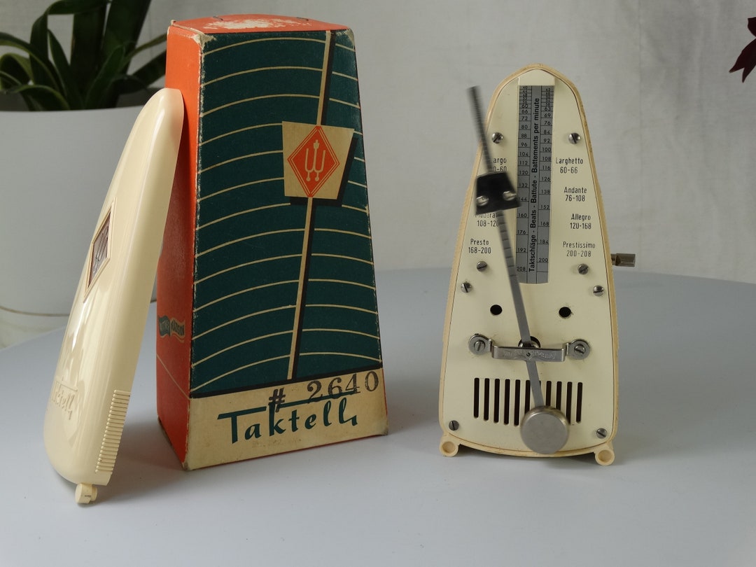 Vintage Bakelite Metronome German Made Midcentury Mod Great Condition ...
