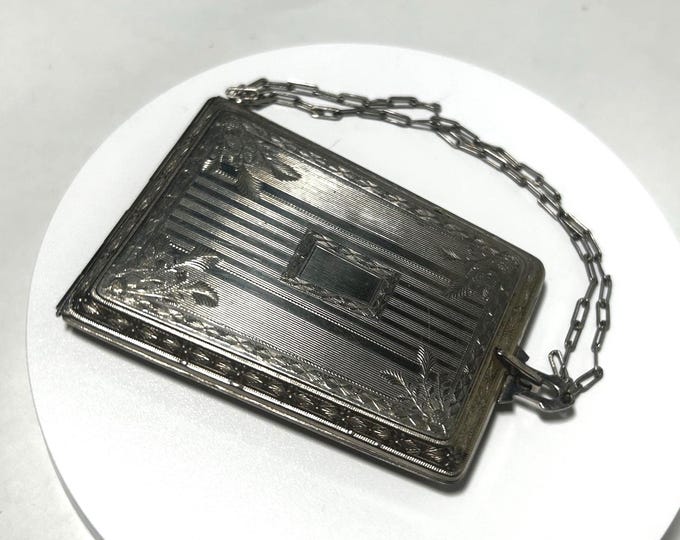 Antique Evans All-in-one Makeup Compact, Vintage Dance Purse, Carry All ...