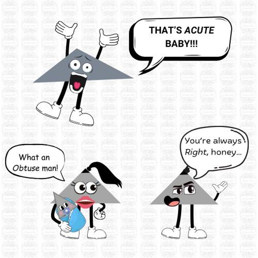 Triangle Humor Digital Download Svg/png - Etsy