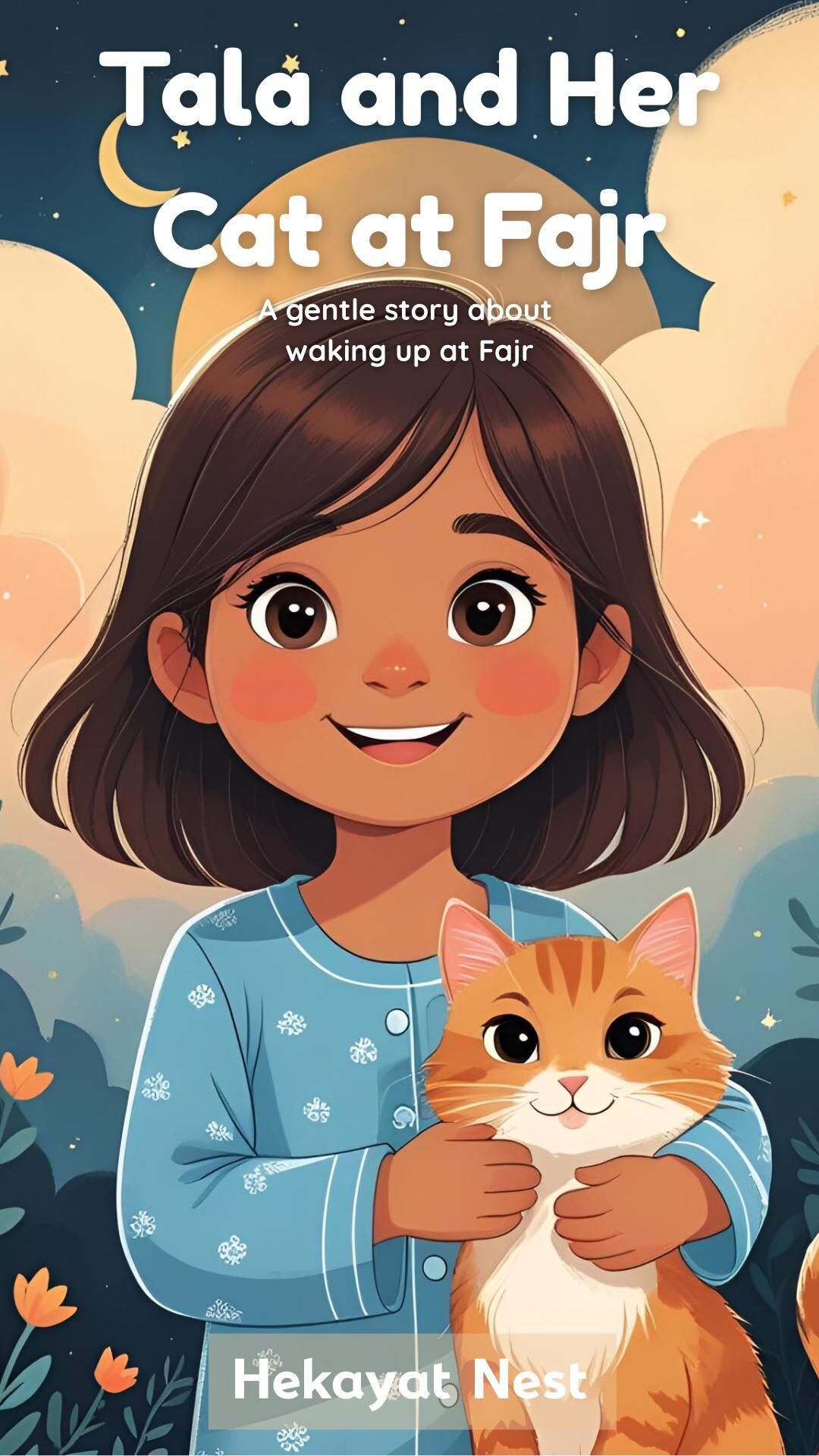 Tala and Her Cat at Fajr– Islamic Coloring Book for Kids | Muslim ...
