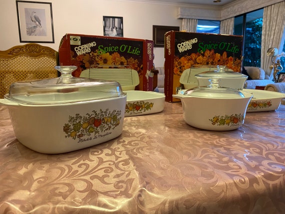 Vintage Corningware Set - Etsy
