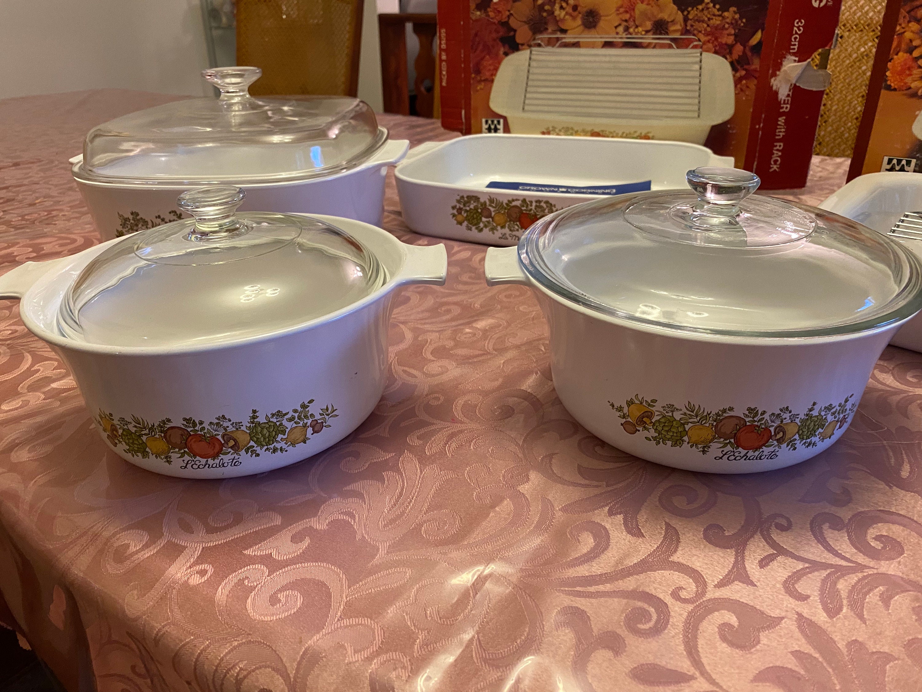Vintage Corningware Set - Etsy