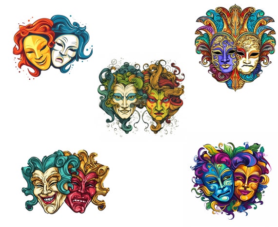 Dramatic Arts Masks