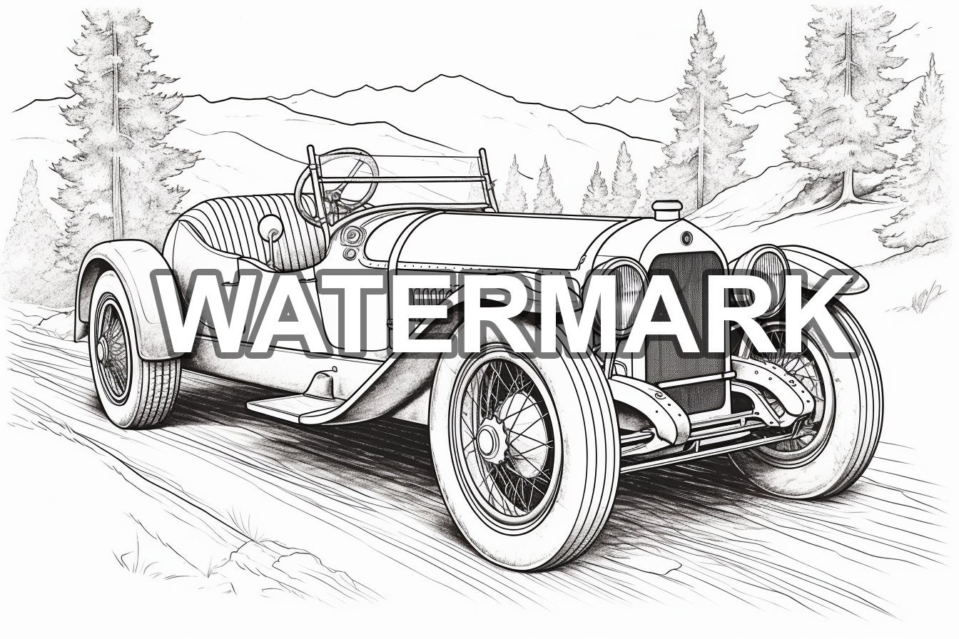 Race Cars Coloring Book - 47 Pages of Speed and Excitement! - for ...