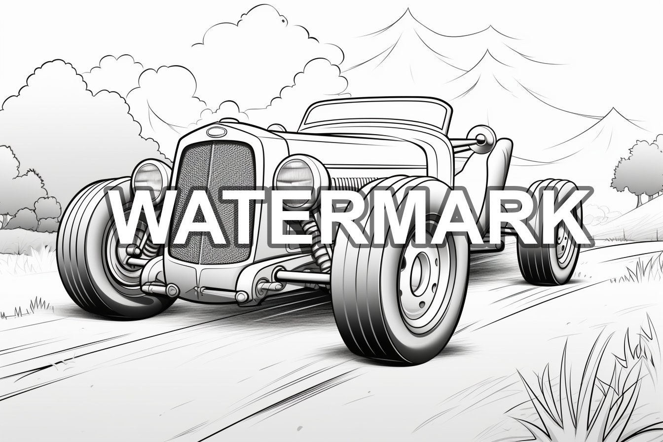 Race Cars Coloring Book - 47 Pages of Speed and Excitement! - for ...