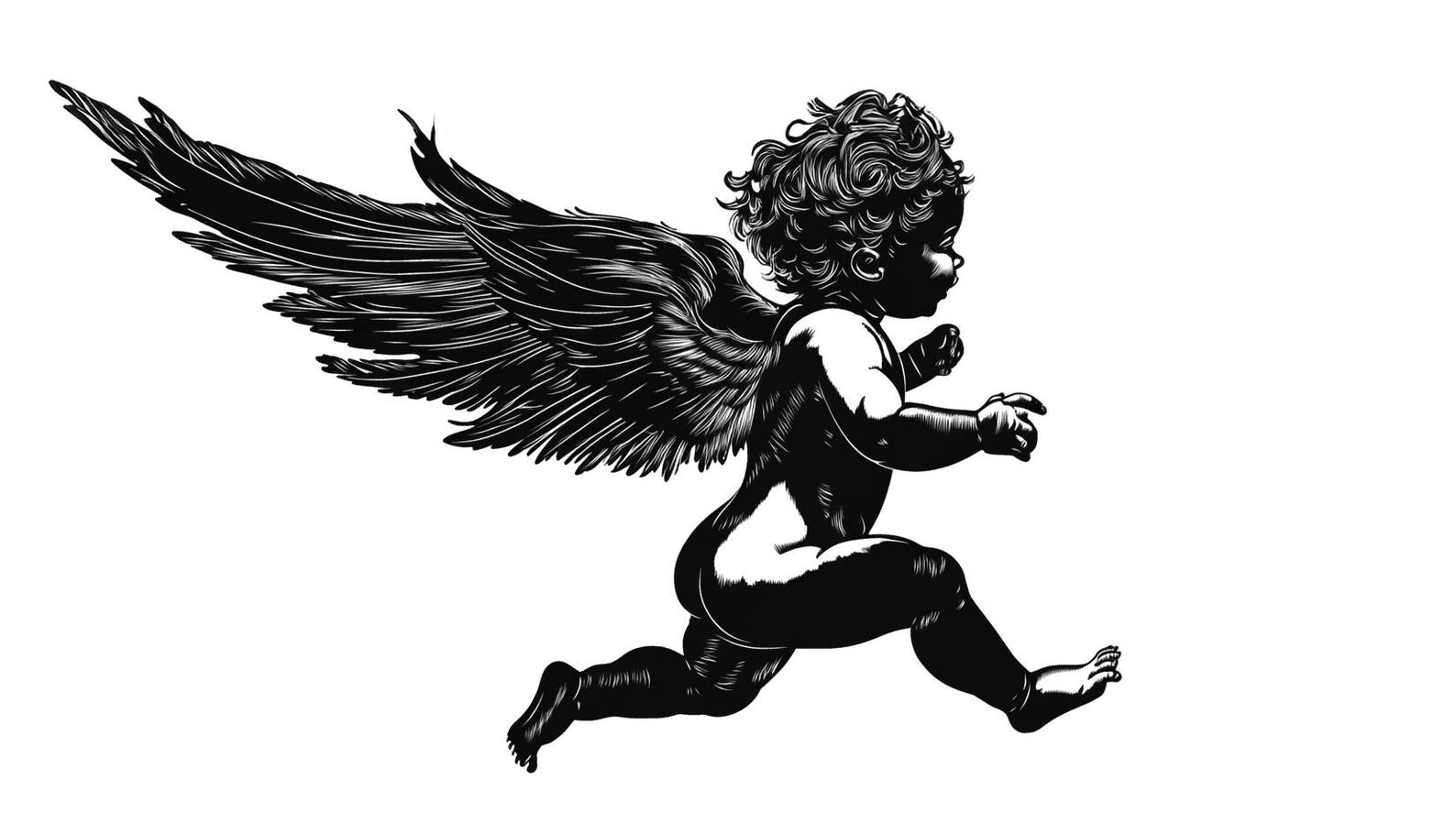 Cherub. A Collection of 12 Svg, Jpg, Png Files for Laser Engraving ...
