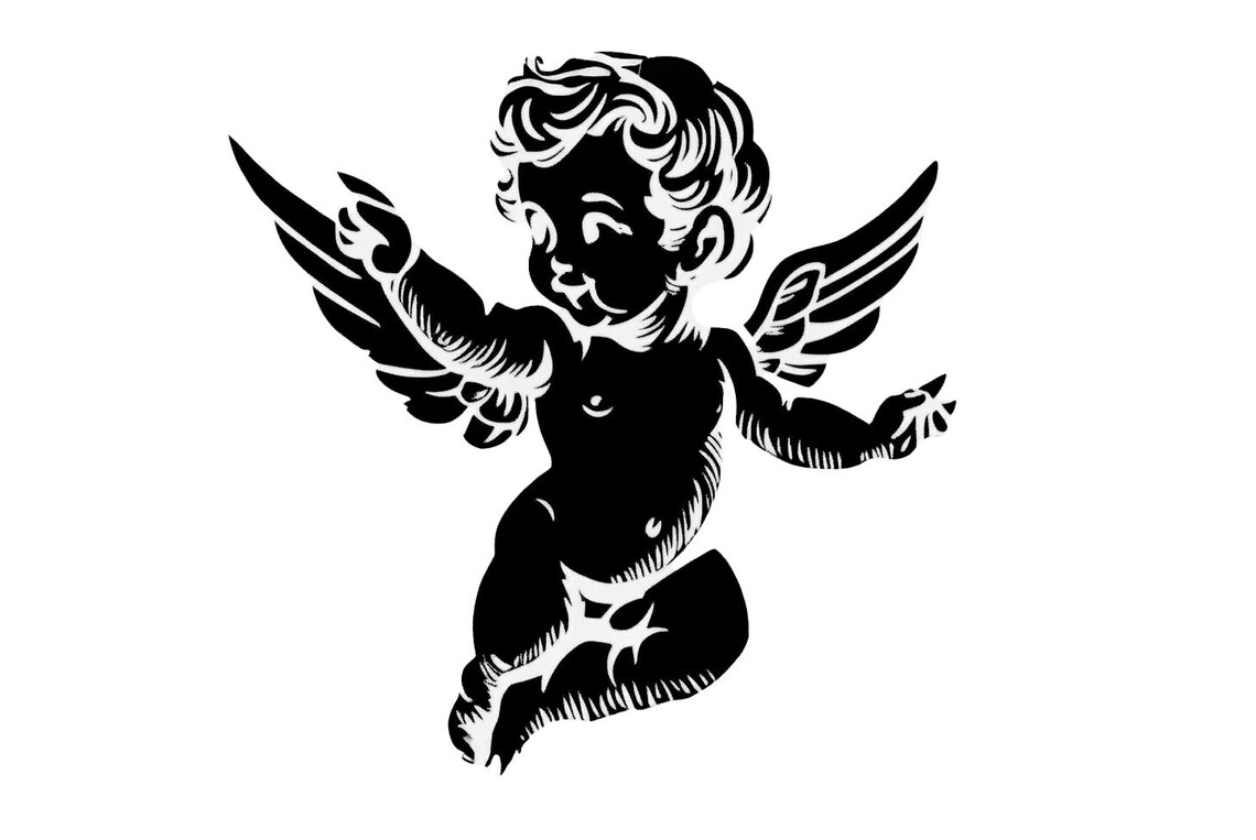 Cherub. A Collection of 12 Svg, Jpg, Png Files for Laser Engraving ...
