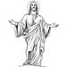 Jesus Christ SVG PNG Collection for Laser Cricut CNC T-shirts Tattoos ...