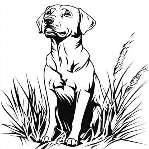 Hunting Labrador Dog SVG PNG Collection for Laser Cricut CNC T-shirts ...