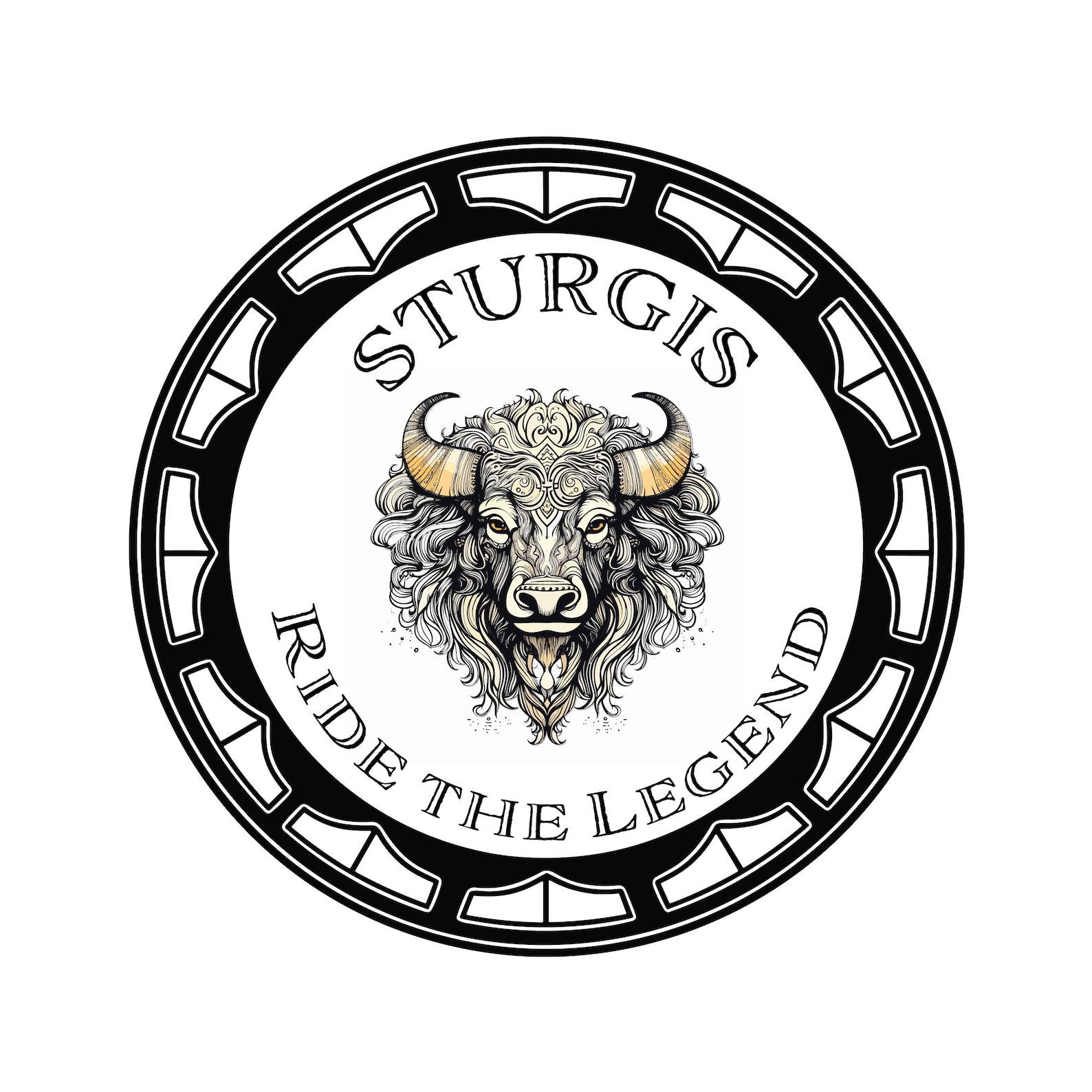 Sturgis Buffalo Chip Svg - Ride the Legend SVG File for Scrapbooking ...