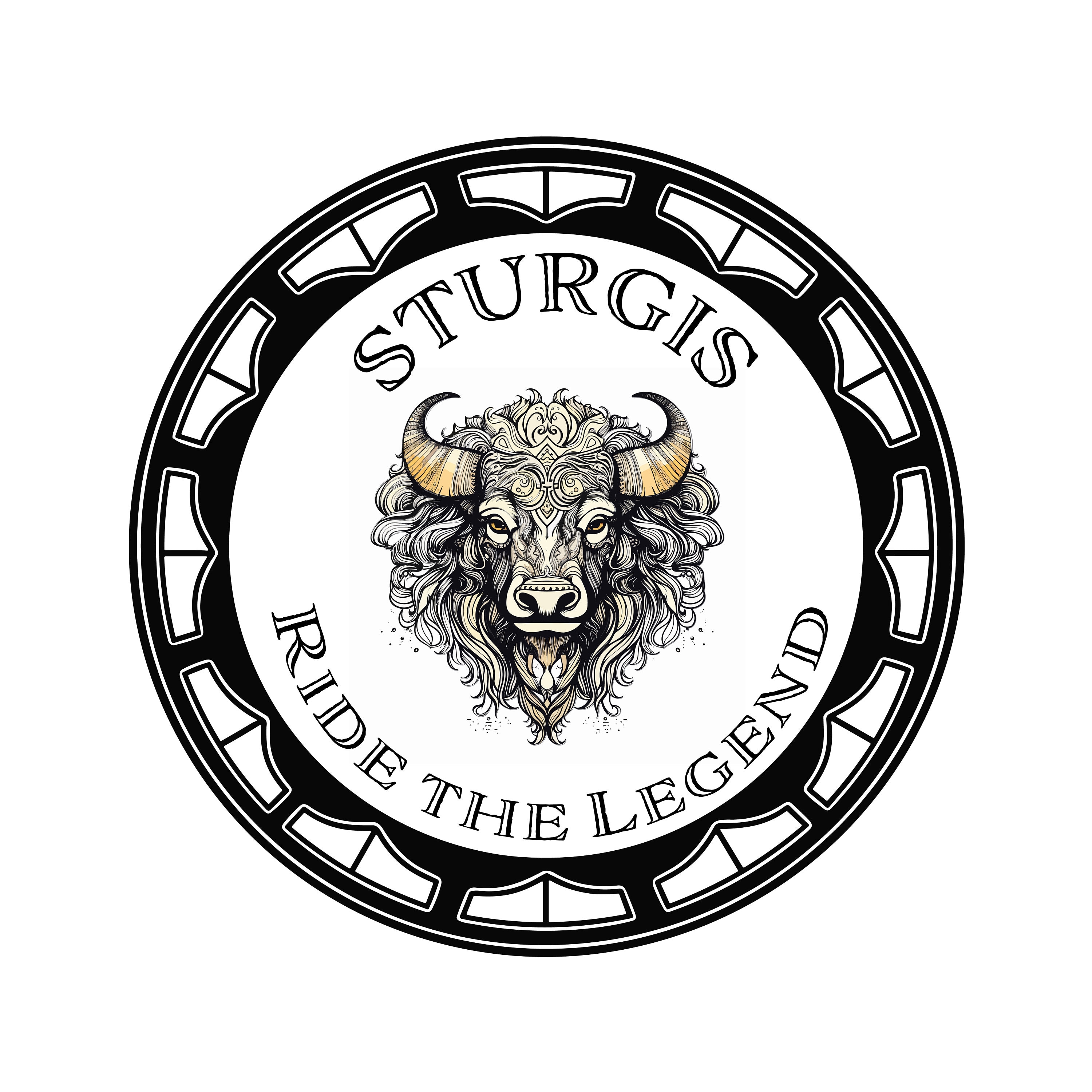 Sturgis Buffalo Chip Svg - Ride the Legend SVG File for Scrapbooking ...