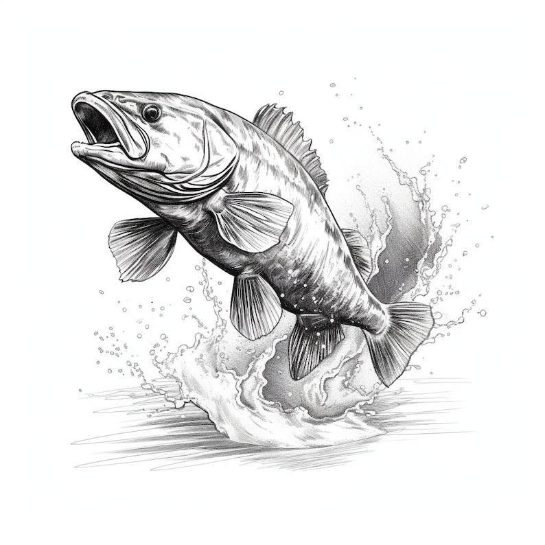 WALLEY FISH Svg File - Digital Download - Etsy