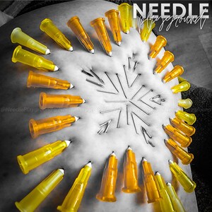 Easy Beginner 5-point Star Needle Play Design / Stencil - Artistic ...