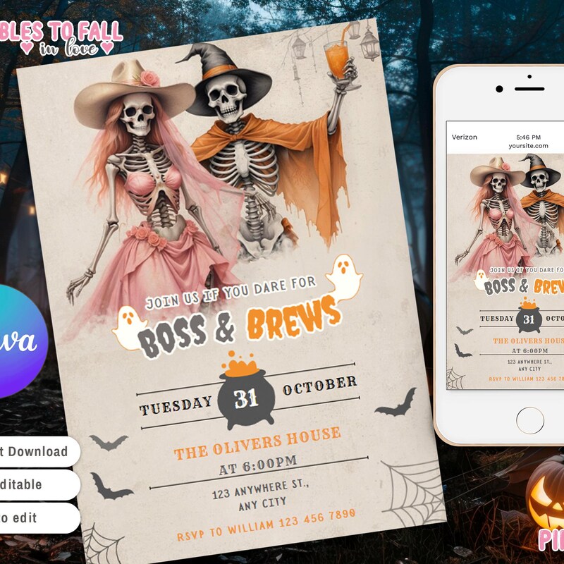 Boos and Booze Party - Etsy