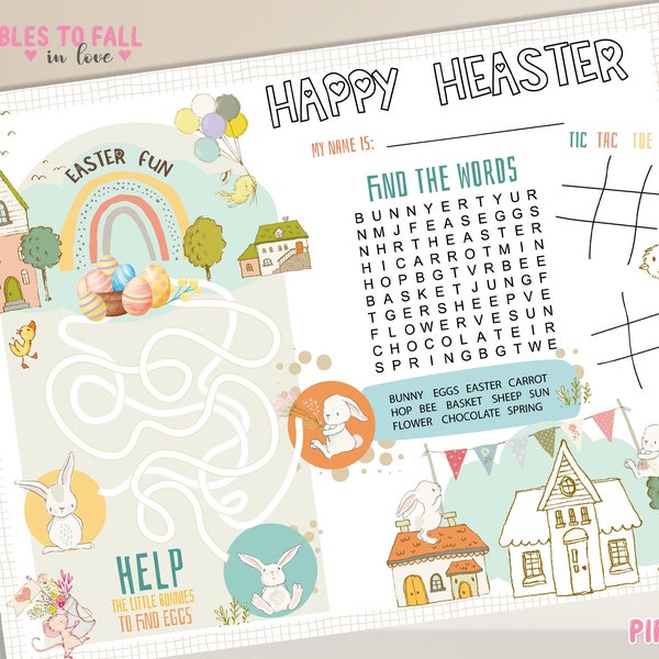 Easter Activities - Etsy