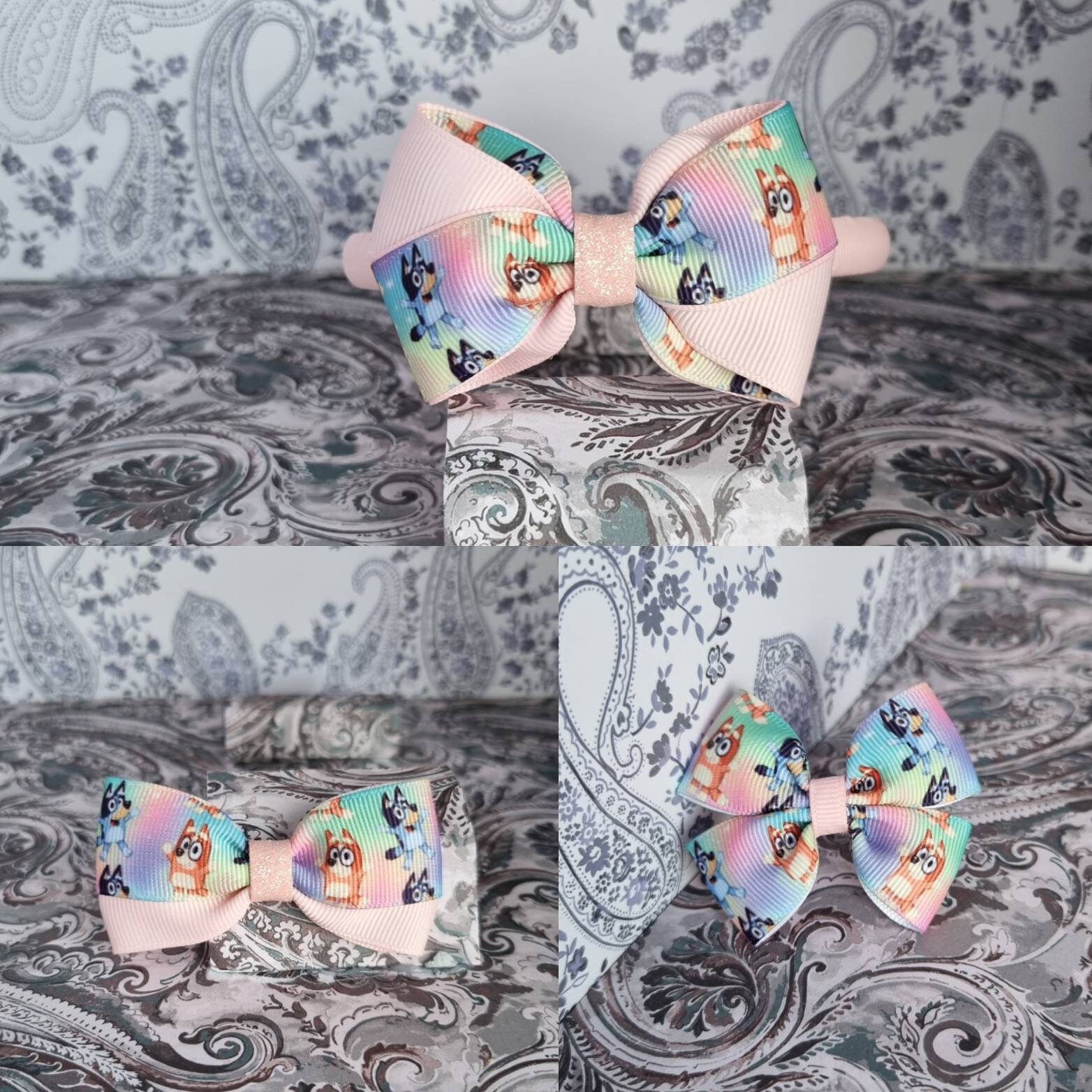 Bluey Hair Accessory Set - Etsy