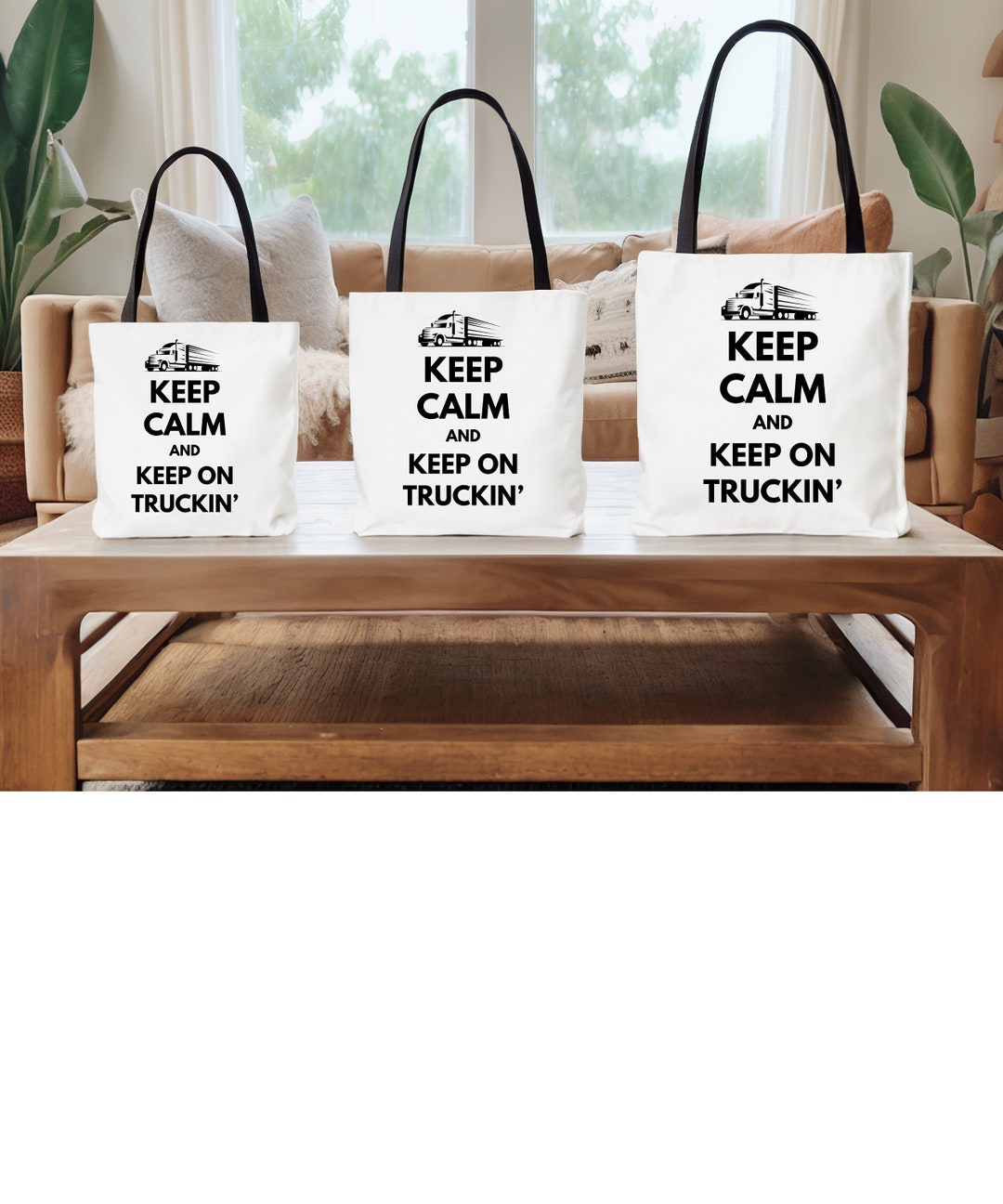 Keep Calm Truck Bag Keep on Truckin Meme Tote Bag Trucker - Etsy