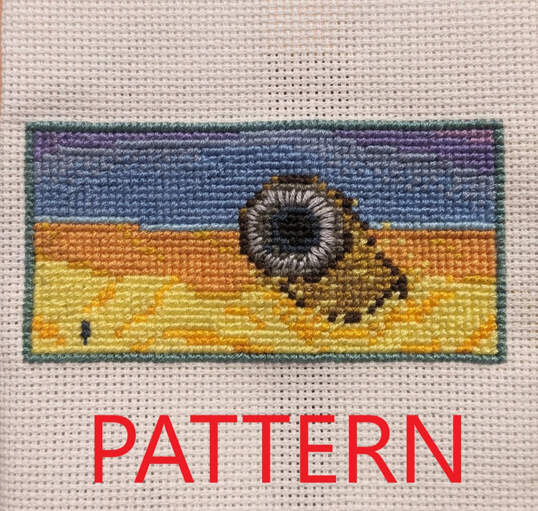 PATTERN ONLY Film Dune Sandworm Cross Stitch Pattern - Etsy