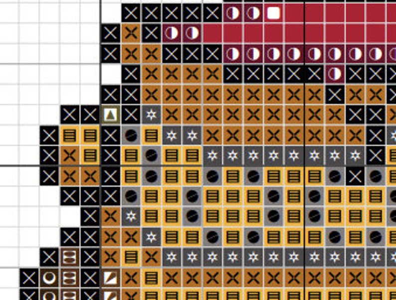 PATTERN ONLY Elden Ring Pot Friend Alexander Cross Stitch Pattern - Etsy