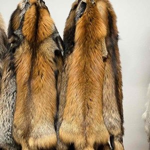 Fire Gold Cross Fox Fur Skins/pelts, Scandinavian Fur Skins, Real Furs ...