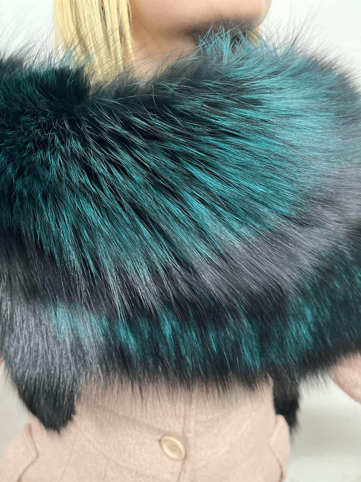 Unique Etol Real Full Skin Fox Leather, Scandinavian Fur Skin/pelt, Top ...