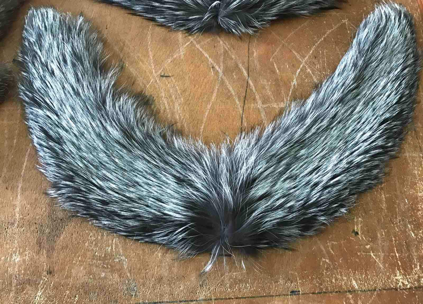Silver Fox Fur Collar, Real Fur, Genuine Fur Fox - Etsy