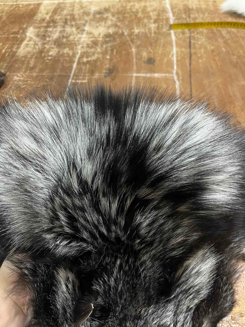 Genuine Silver Fox Fur Skin/pelt, Real Fur Skin, Scandinavian Fox Skins ...