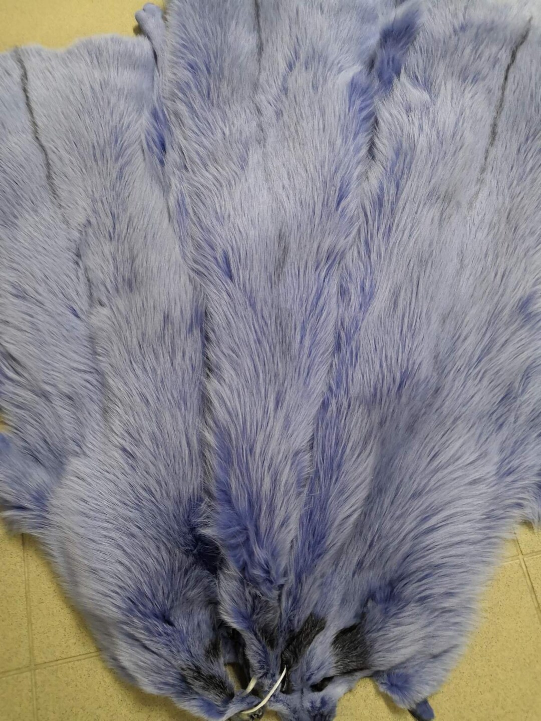 Dyed Lilac Fur Fox Skin/pelt - Etsy