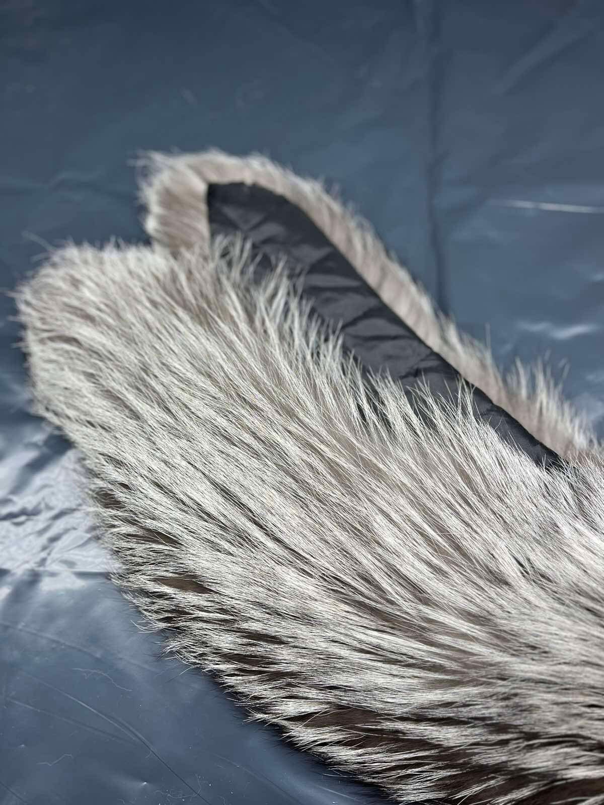 Silver Fox Fur Collar, Real Fur, Genuine Fur Fox - Etsy