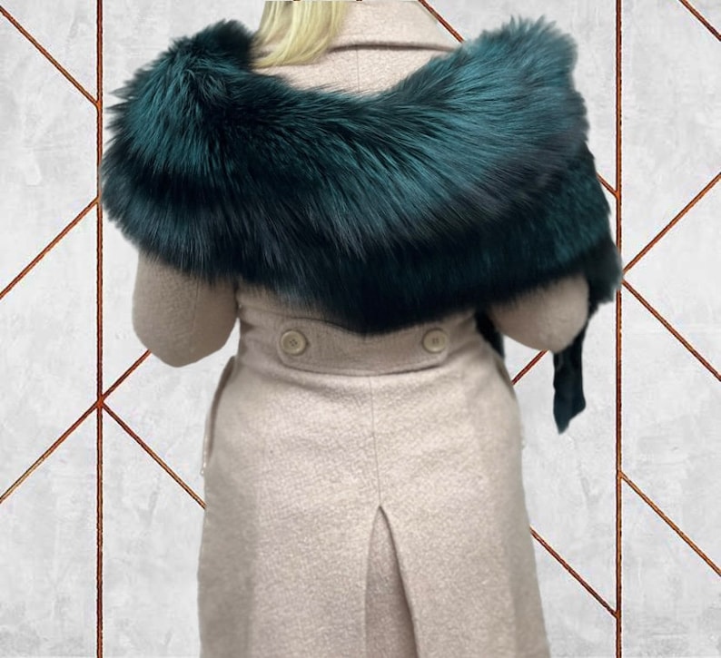 Unique Etol Real Full Skin Fox Leather, Scandinavian Fur Skin/pelt, Top ...