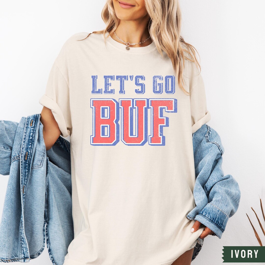 Comfort Colors® Buffalo Shirt, Womens Buffalo T-shirt, Let's Go Buffalo ...