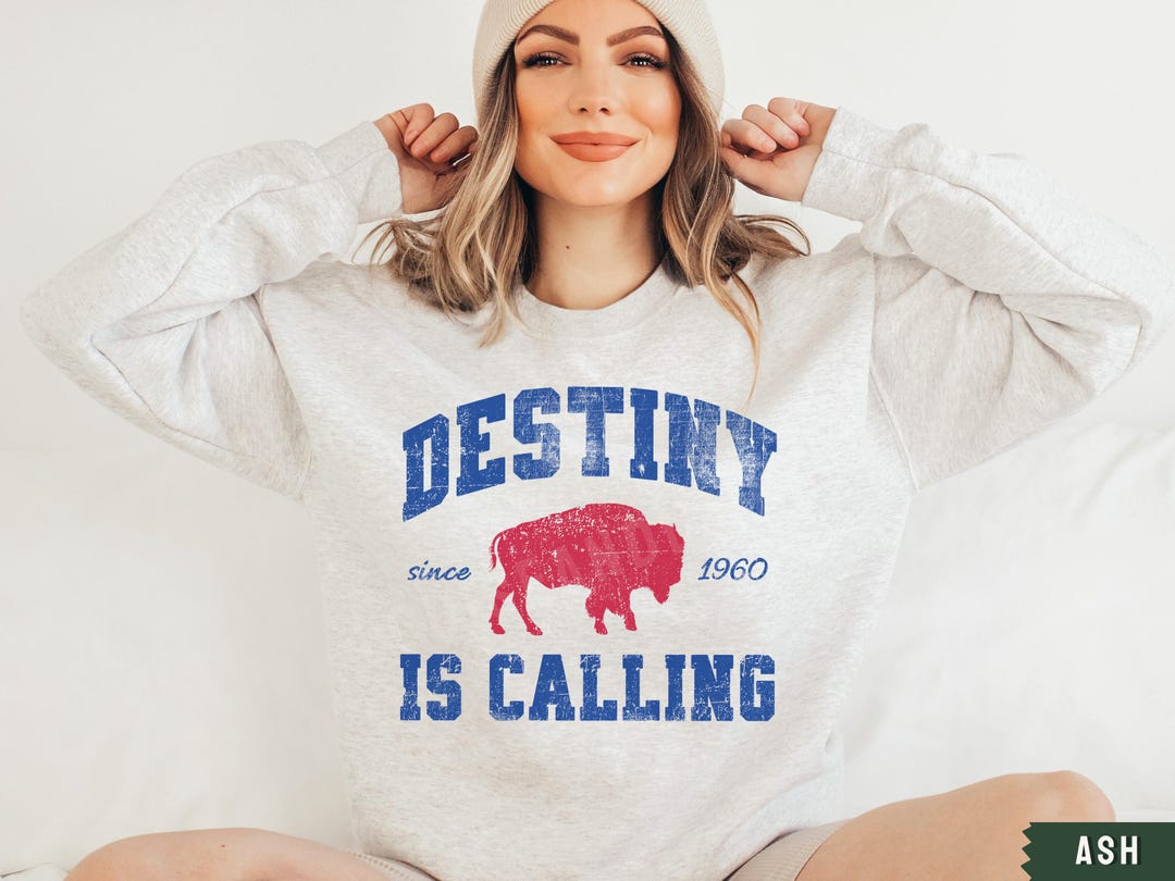 Buffalo Football Crewneck Sweatshirt, Playoff Game Destiny Shirt, BUF ...