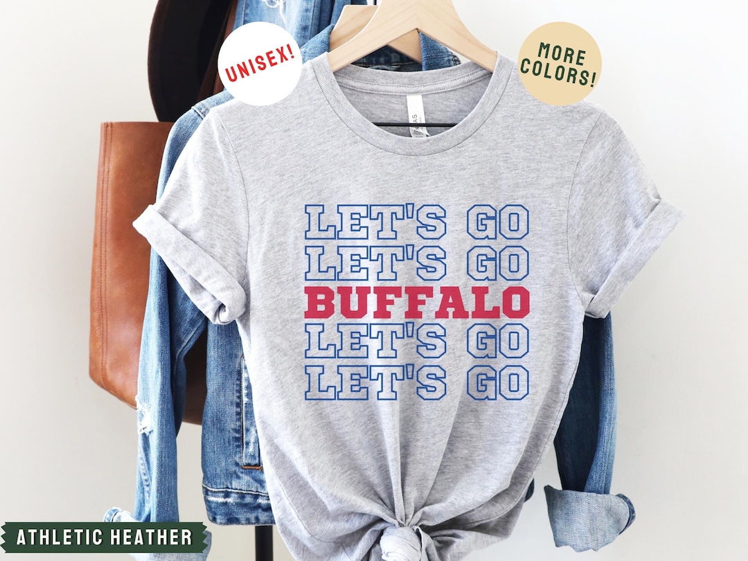 Buffalo Football Shirt, Let's Go Buffalo Shirt, Buffalo T-shirt ...