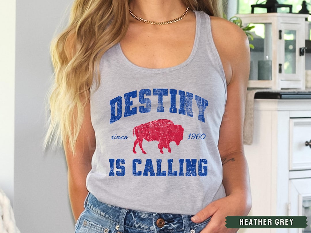 Buffalo Football Tank Top, Vintage Style Buffalo Football Fan Gift ...