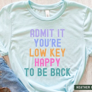 First Day of School Teacher Shirt, Back to School T-shirt, Funny ...