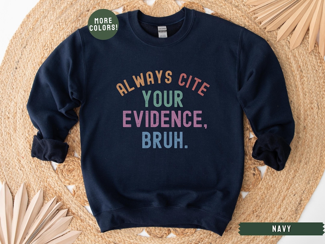 English Teacher Shirt, Text Evidence T-shirt, English Teacher Gift ...