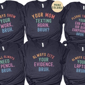 English Teacher Shirt, Text Evidence T-shirt, English Teacher Gift ...