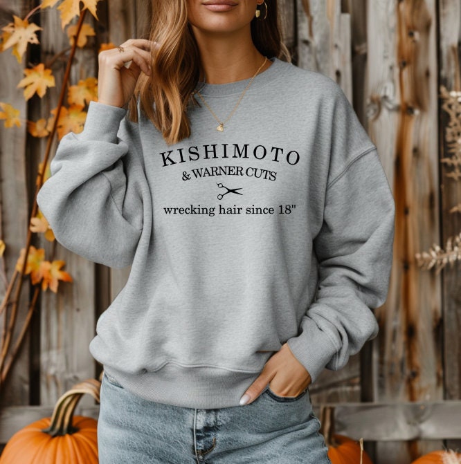 Kishimoto and Warner Crewneck, Shatter Me Sweatshirt , Shatter Me Merch ...
