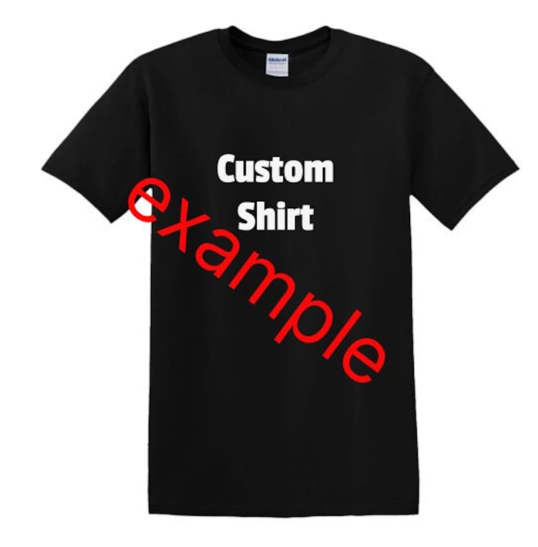 Personalized T-shirt, Custom T-shirts, Custom Shirt, Personalized Shirt ...