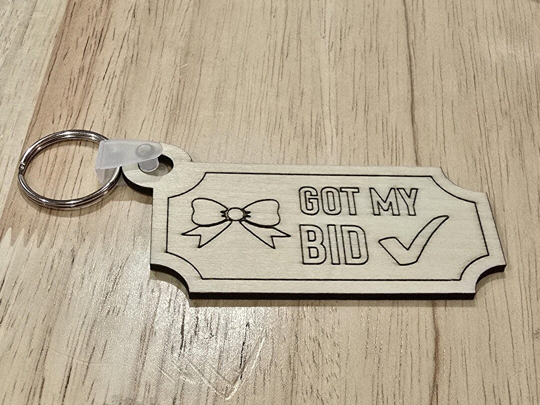Got My Bid, Check. Keychain. for Athletes in Cheer That Work Hard and ...