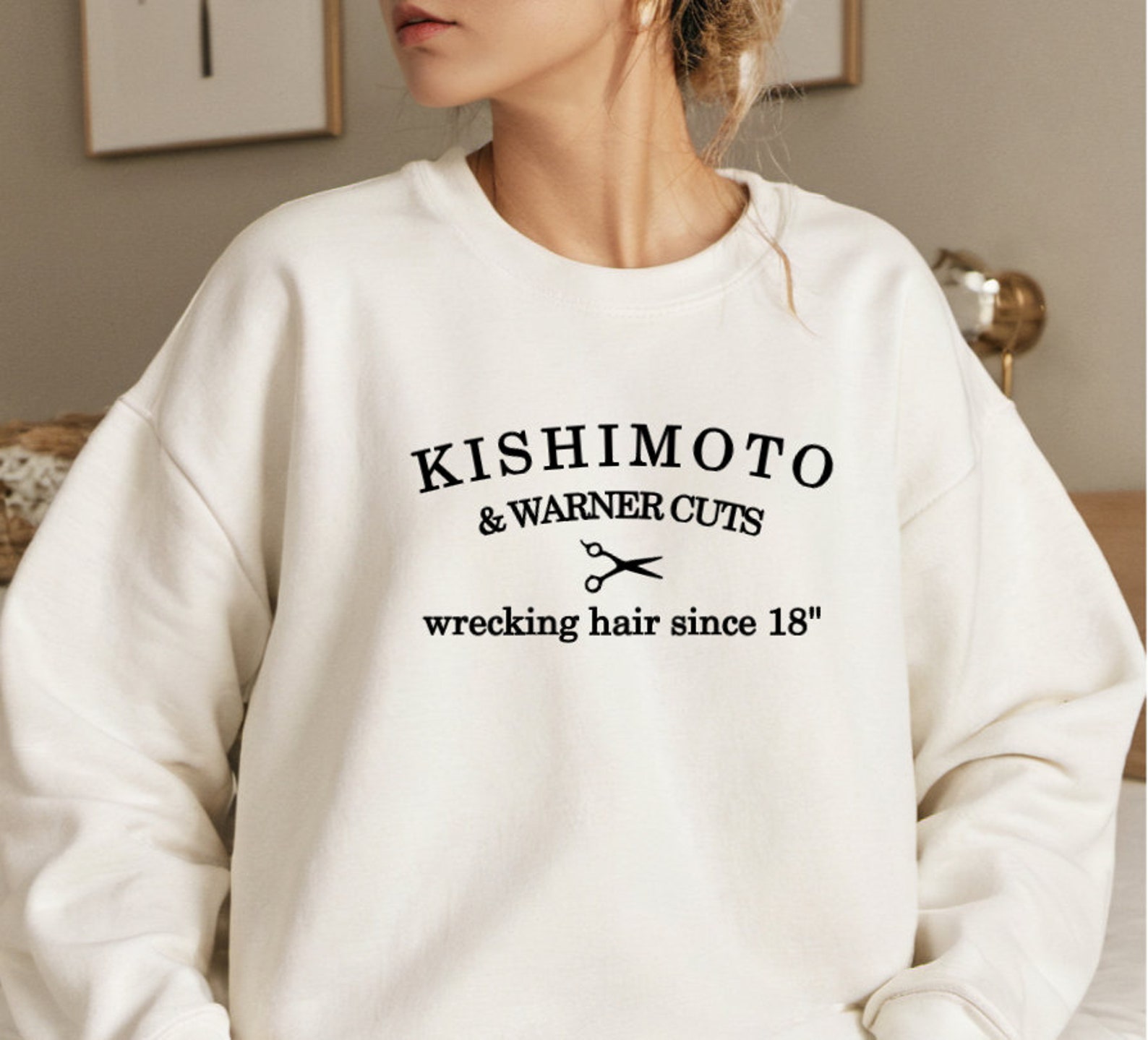 Kishimoto and Warner Crewneck, Shatter Me Sweatshirt , Shatter Me Merch ...