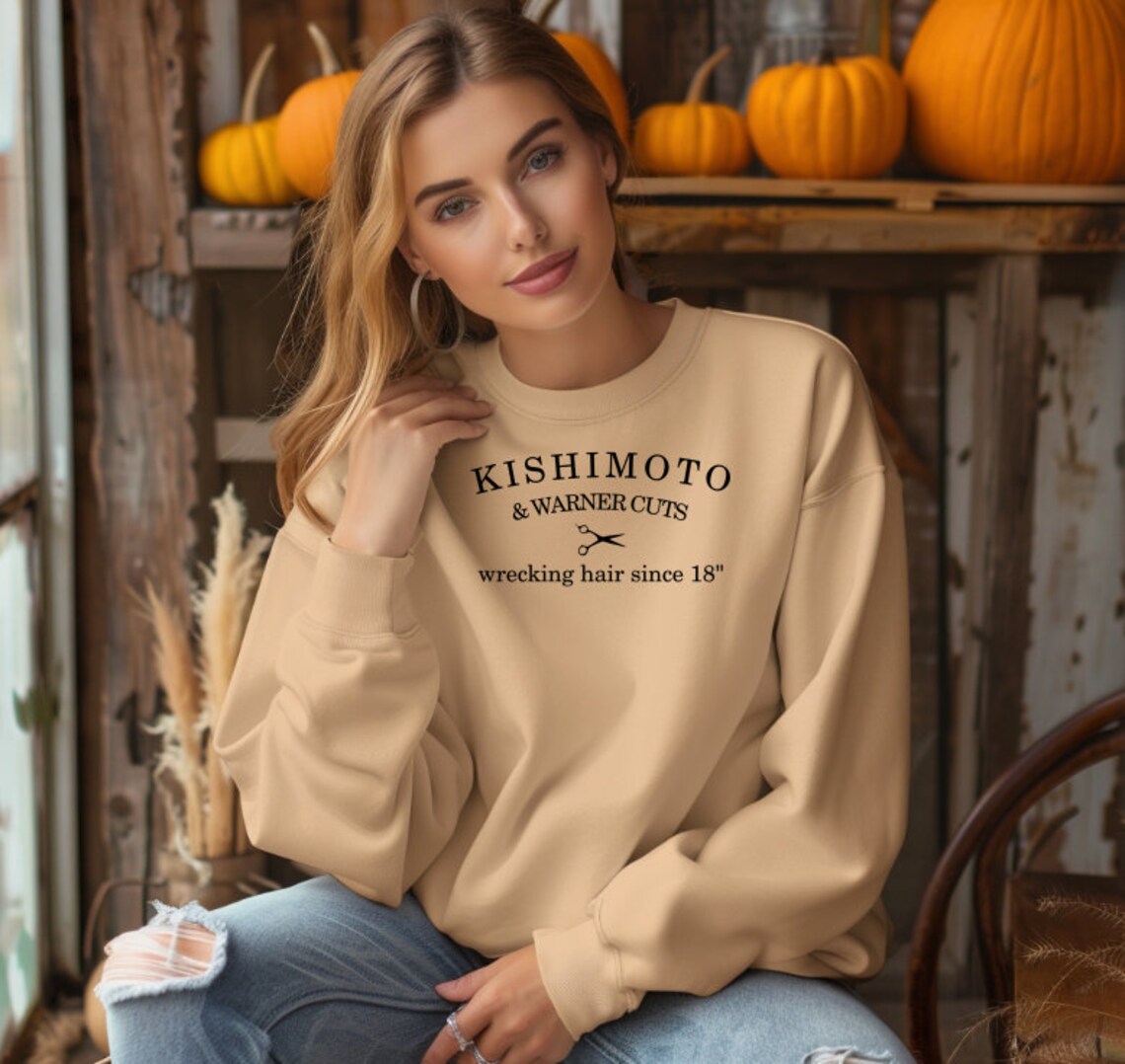 Kishimoto and Warner Crewneck, Shatter Me Sweatshirt , Shatter Me Merch ...