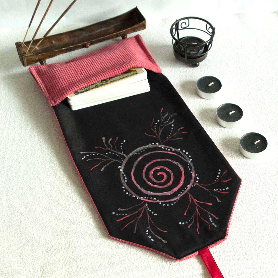 Tarot Card Wrap, Tarot Card Bag, Pouch for Tarot, Tarot Deck Pouch ...