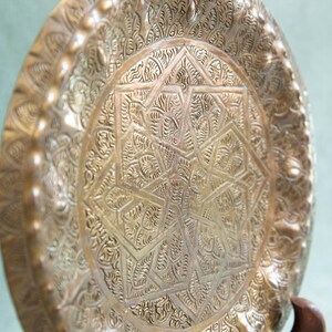 Vintage Brass Offering Plate, Altar Tray for Rituals, Witchcraft Decor ...