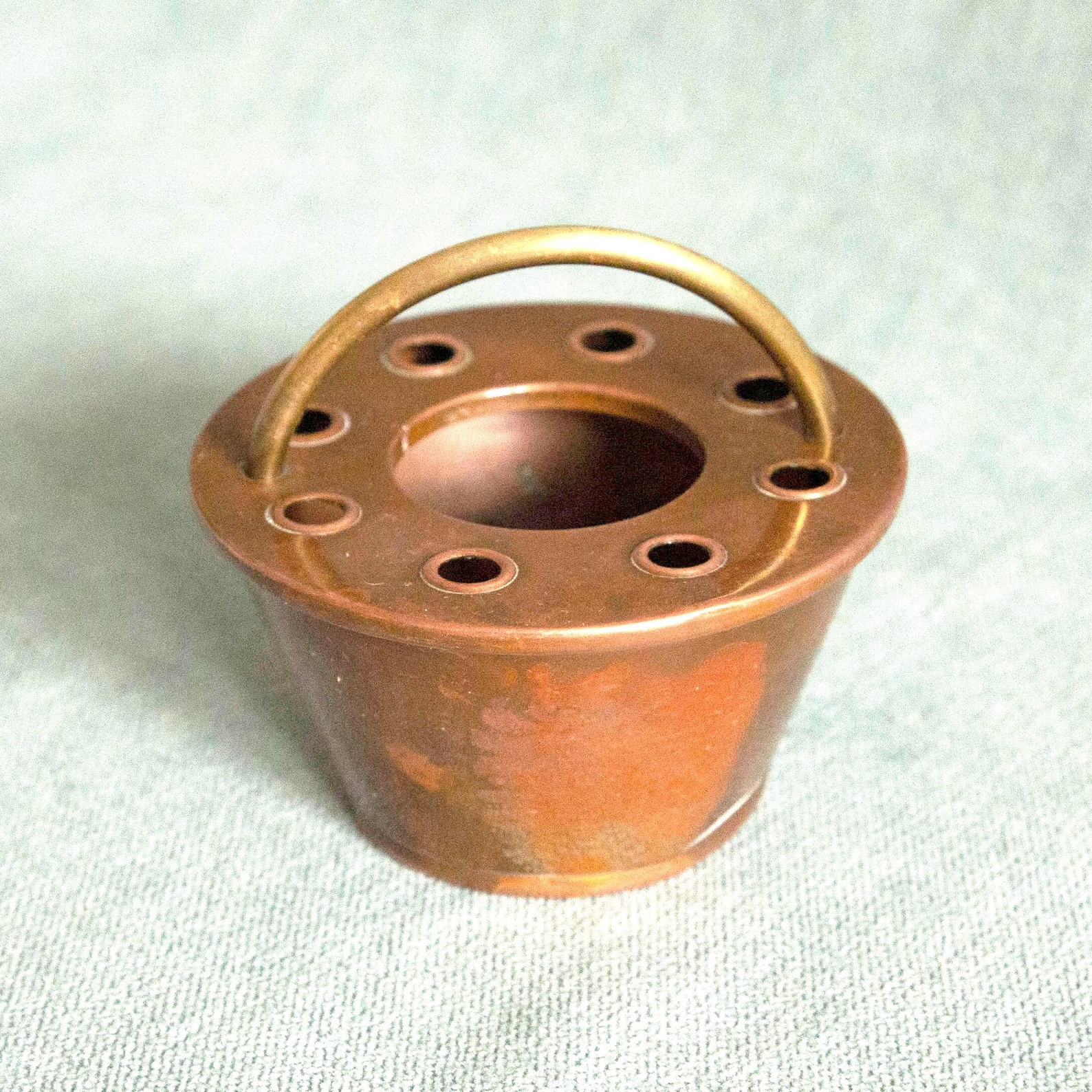 Vintage Copper Witch Bowl Incense Cone Holder, Ritual Cauldron Incense ...